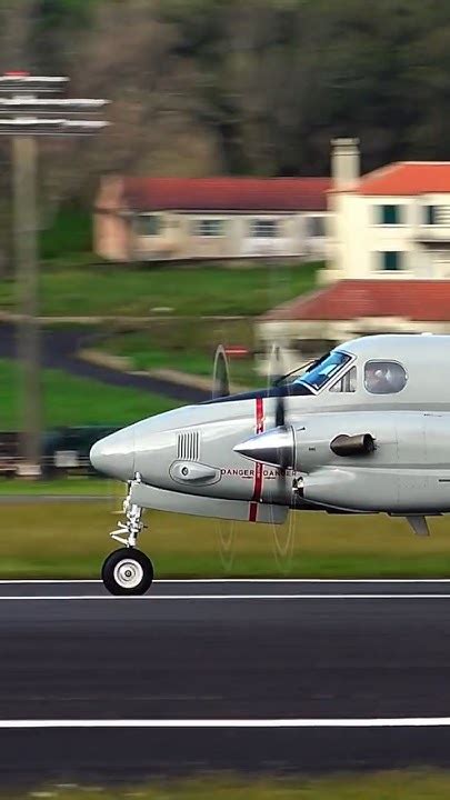 Us Marine Corps Beech Uc 12w Huron At Lajes Azores Shorts Youtube