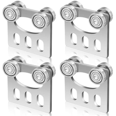 Tandefio 4 Pcs Trolley Assembly Rollers Electric Hoist Installation