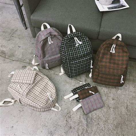 2 Pcs Set Japan Style Women Backpack Preppy Style Vicedeal