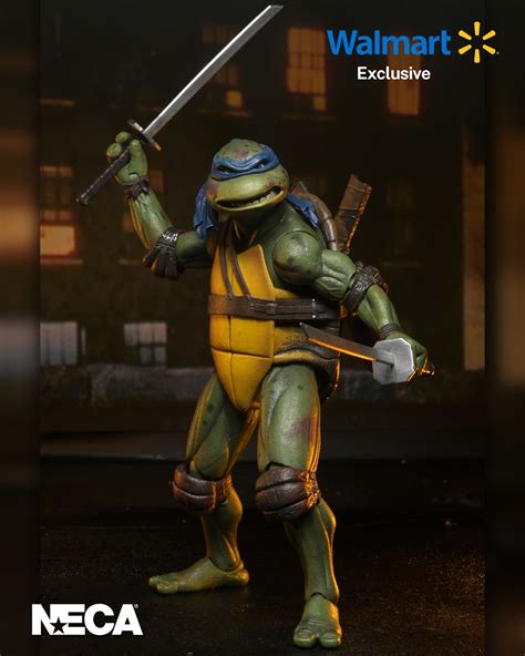 Tmnt 1990 Neca Casey Jones With Bike And Leo Vs Shredder Set The