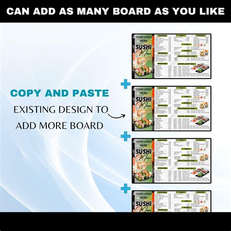 Sushi Menu Board Tv Menu Board Sushi Menu Design Ideas Sushi Shop