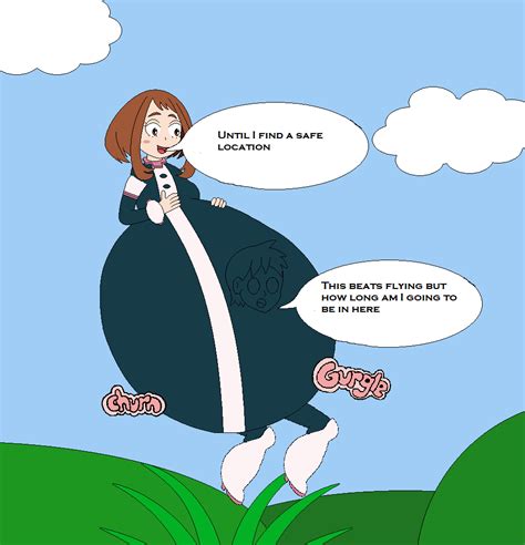 Uraraka Express Bellyline By Mouti32 On Deviantart