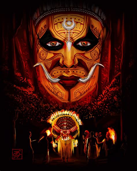 Theyyam Behance Behance