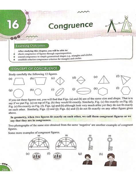 Class 7th Icse Ch 16 Congruence Pdf