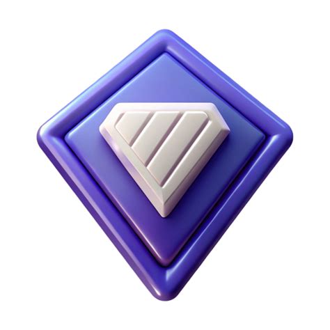 Captivating Reflective Futuristic Diamond Shaped Badge With Vertical And Horizontal Lines