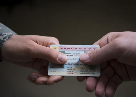 New Mexico Receives Real Id Extension Holloman Air Force Base Display