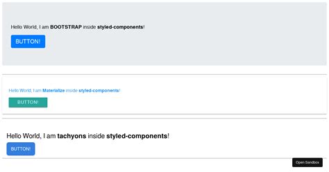 Styled Components Codesandbox