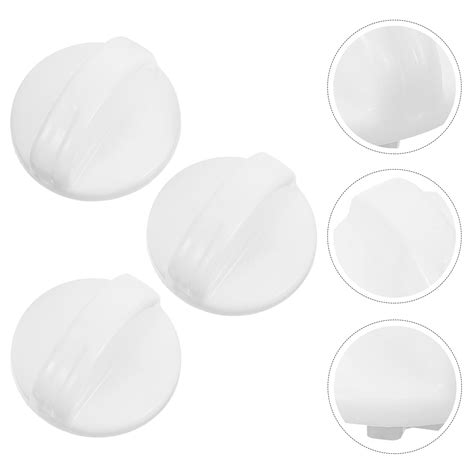 Raindrops 3 Pcs Washing Washer Control Rotary Knobs Machine Accessories Timer Switch