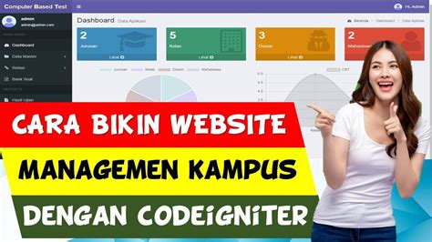 CARA MEMBUAT WEBSITE KAMPUS DENGAN CODEIGNITER YouTube