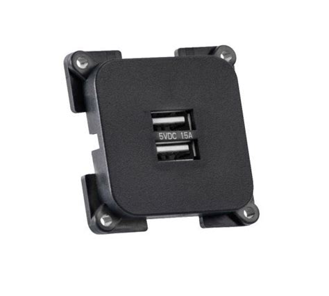 c line black twin usb socket wandahome