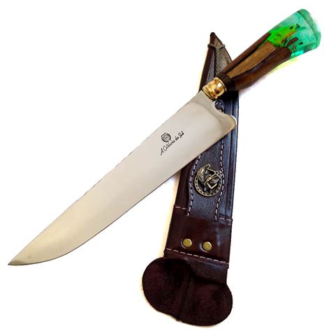 Faca Cs Churrasco 10 Polegadas Premium Aço Cirúrgico Isca Peixe A Cutelaria Do Sul