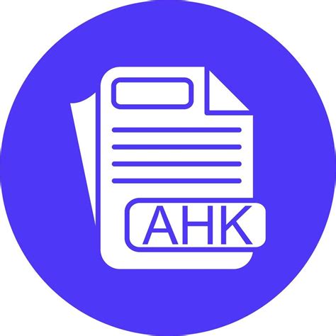 Ahk File Format Business Style Symbol 62141348 Vector Art At Vecteezy