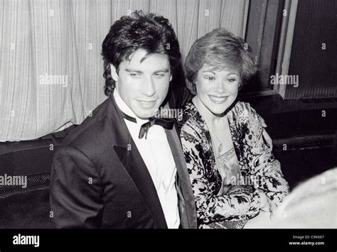 Jan 12 2012 John Travolta With Donna Pescow At Mens Fashion Award
