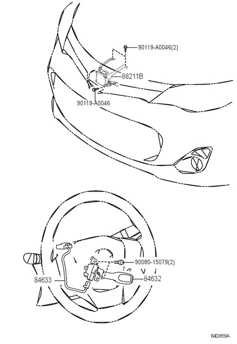 Millimeter Wave Radar Sensor Assembly 88210 41022