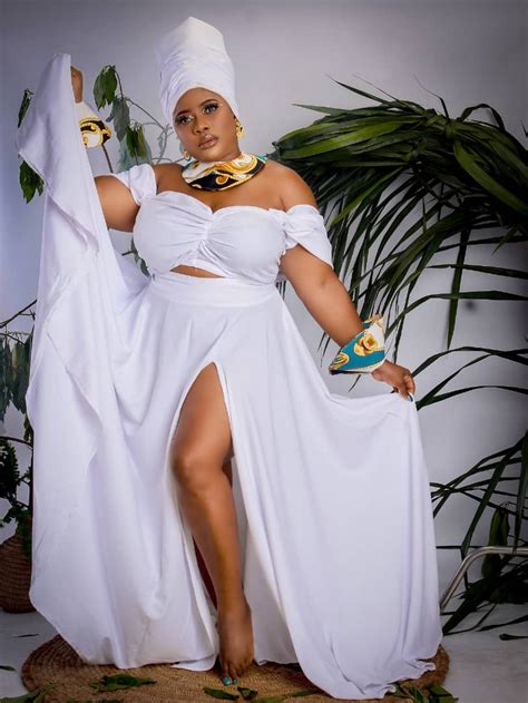 The World Is My Stage Actress Queeneth Agbor Stuns In Angelic Themed