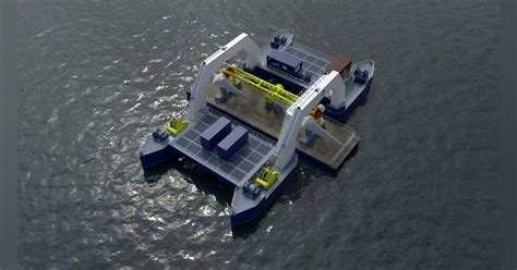 Hydrowing Develops Barge For Tidal Energy Array Installations Offshore