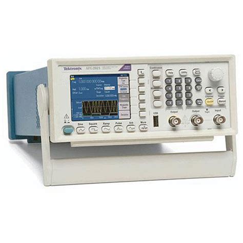 tektronix afg2021 20mhz arbitrary function generator with colour