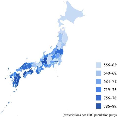 Age And Sex Standardized Antibiotic Prescriptions Per 1000 Population