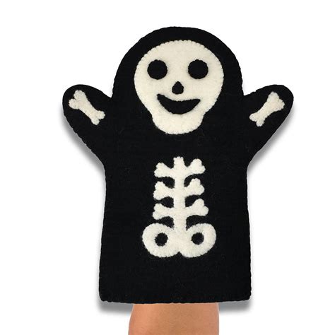 Skeleton Halloween Theme Hand Puppet