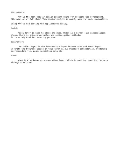 Mvc Pattern Pdf Art Mvc Pattern Pdf Art