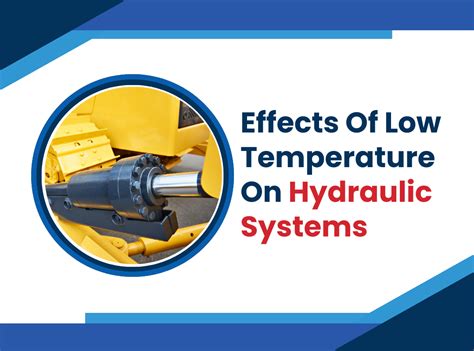 Impact Of Low Temperatures Hydraulics Systems Vtech