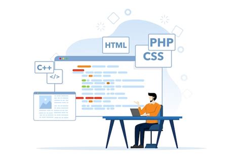 Premium Vector Vector Illustration Of Web Development With Characters