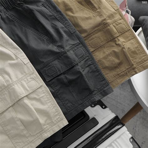 Quần Short Nam Túi Hộp Icondenim Ultility Cargo