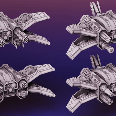 3d Printable The Lic Adi Taskmaster Command Drones By The Lelanian Industrial Complex