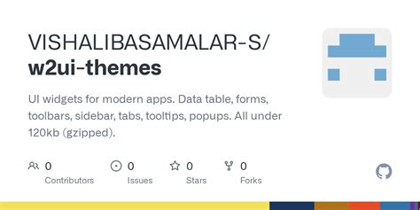 Github Vishalibasamalar S W2ui Themes Ui Widgets For Modern Apps
