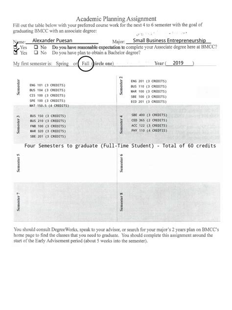 Academic Planning Curriculum Assignment 1 Edited Pdf