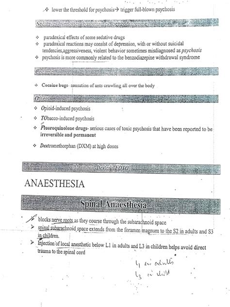 Anesthesia Notes Pdf