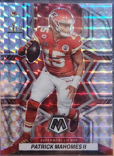 Patrick Mahomes Ii Mosaic 293 Prices 2022 Panini Mosaic Football