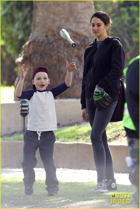 Shailene Woodley Takes Her On Screen Son To The Park On Big Little