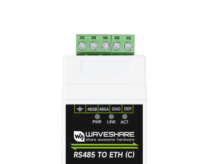 Industrial Serial Server RS Na RJ Eth TCP IP To Serial Rail Mount Malina