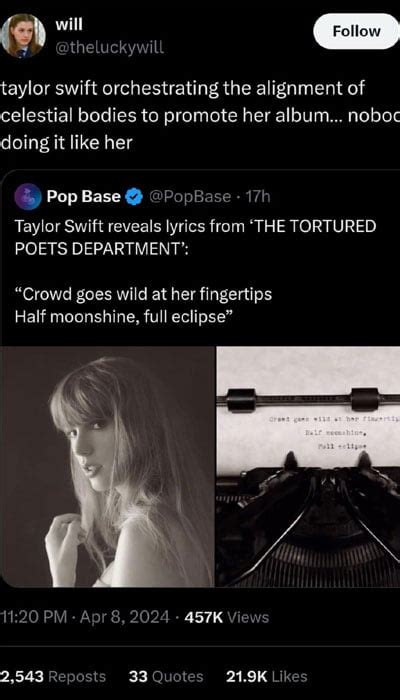 Taylor Swift Orchestrates Mastermind Move During Solar Eclipse
