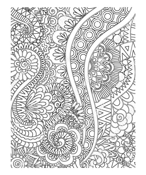Adult Design Coloring Pages Printable