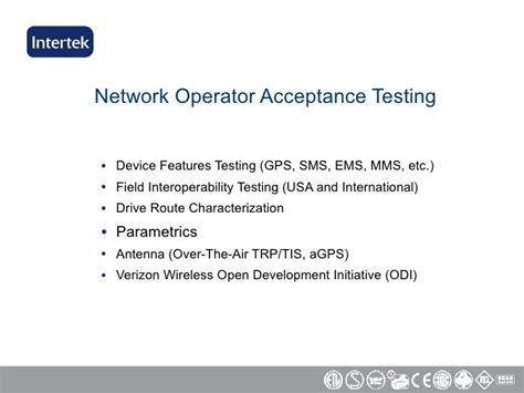 Intertek Testing Services Overview