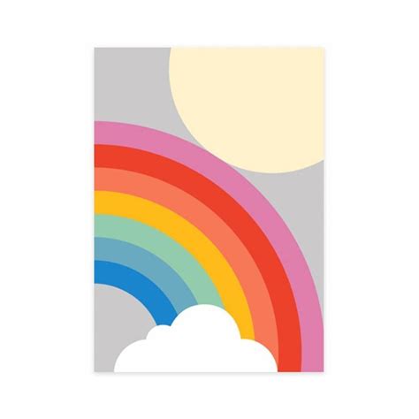 Dicky Bird Rainbow Card Party From Molly Meg Uk