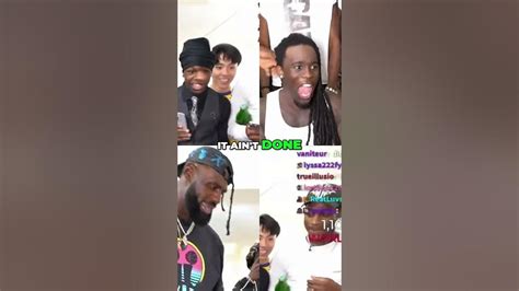 Kai Cenat Gets His Dreads Cut Off By Lebron 😳🔥 Streamer Youtube