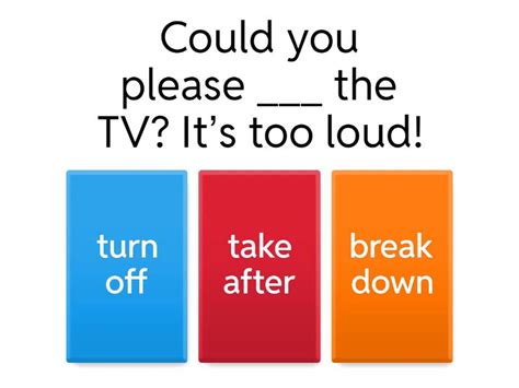 Separable Vs Inseparable Phrasal Verbs Cuestionario