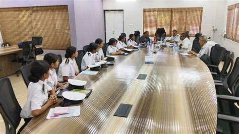 Mr Asit Kumar Banerjee And Capt Sudarshan Srinivasan Visits Himt College