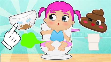 Babies Alex And Lily 💩👶 Learn How To Poo At Bathroom Youtube