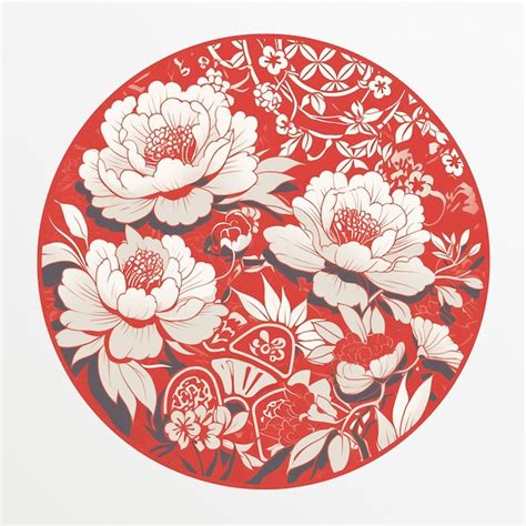 Traditional Patterns Of Dongguan China Premium Ai Generated Vector
