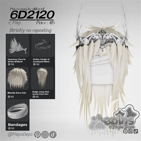 Roblox Hair Combos