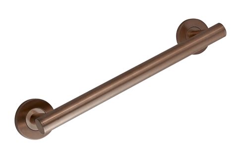 Grab Bar Brushed Bronze Just Taps