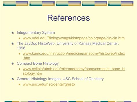Histology Slides Ppt