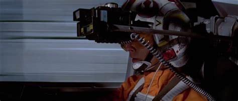 Luke Red 5 With His Targeting Computer Lobby Cards Original Trilogy