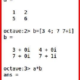 The Octave Code Is Running In The Terminal Download Scientific Diagram