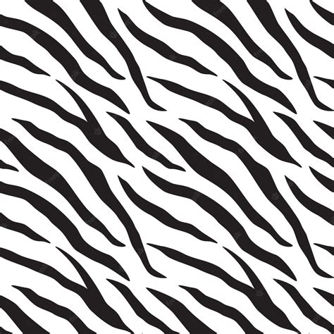 Premium Vector Vector Illustration Of Seamless Zebra Pattern