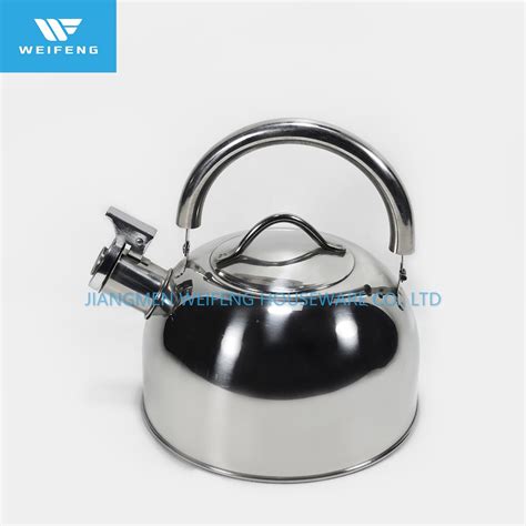 Kitchen Appliances Stainless Steel Whistling Kettle With Ss Handle
